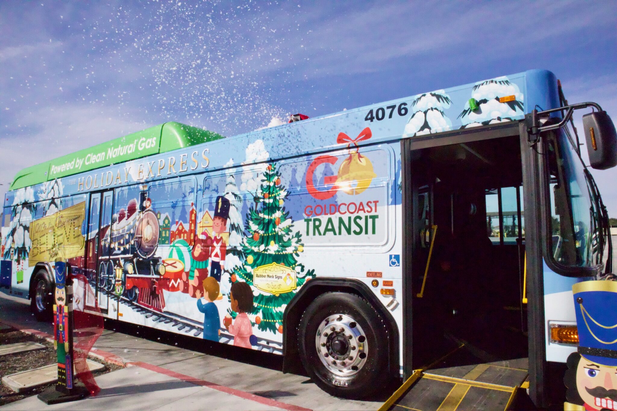 Gold Coast Transit District unveils 2025 Holiday Bus: The Holiday ...